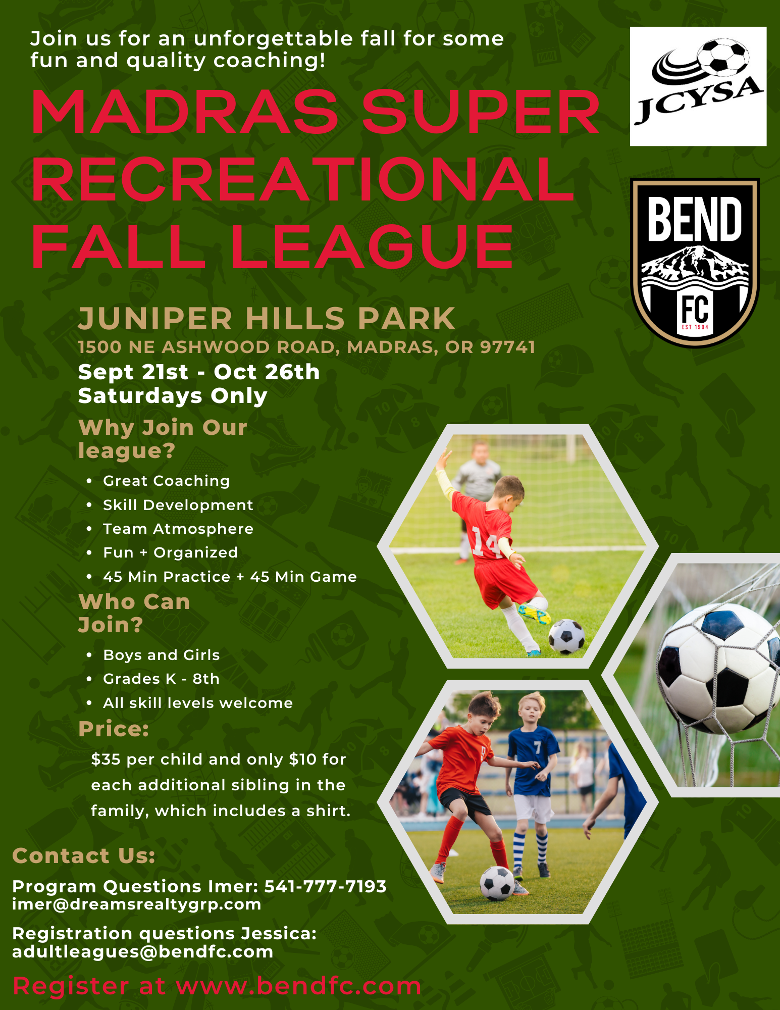 Bend FC | Central Oregon Soccer Club