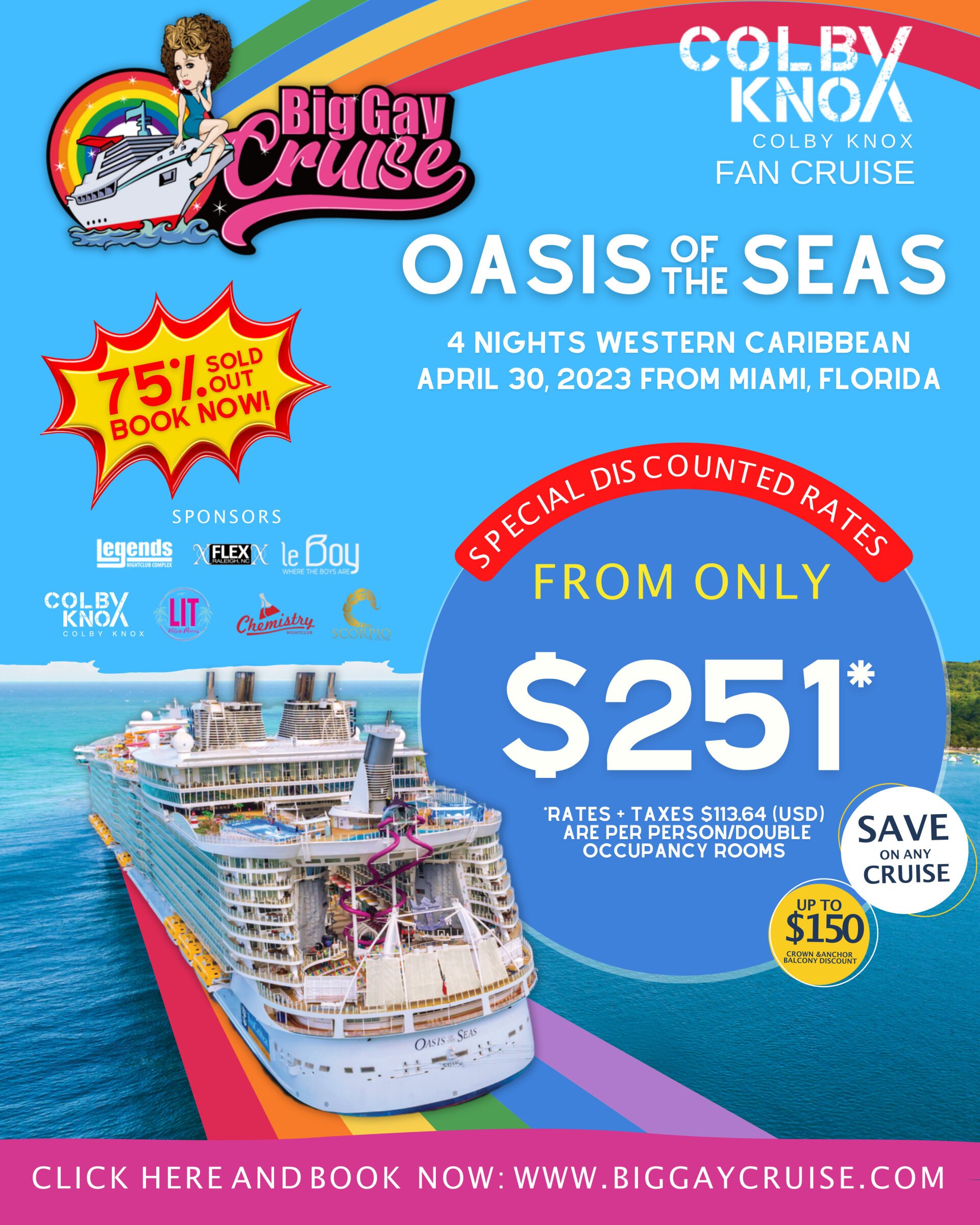 LGBTQ Cruise Calendar