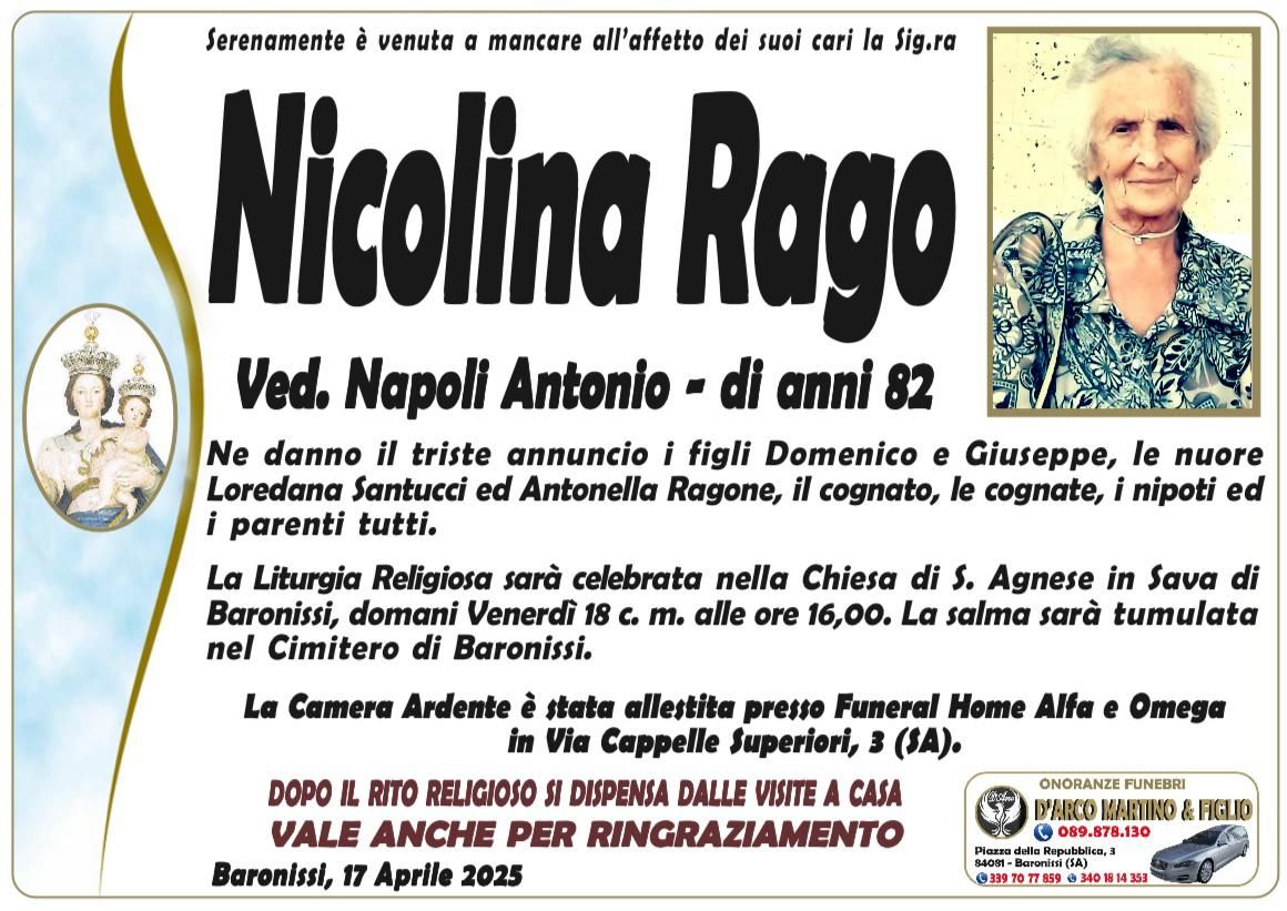 Necrologi |Baronissi, Salerno, Calvanico, Fisciano, Mercato San ...