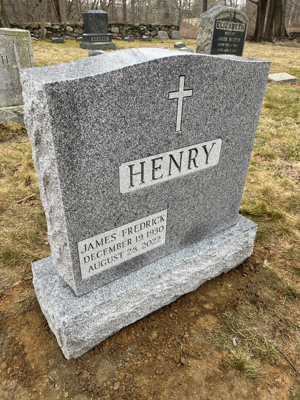 Christian Headstones | Bedford Village, NY | CJ Stones