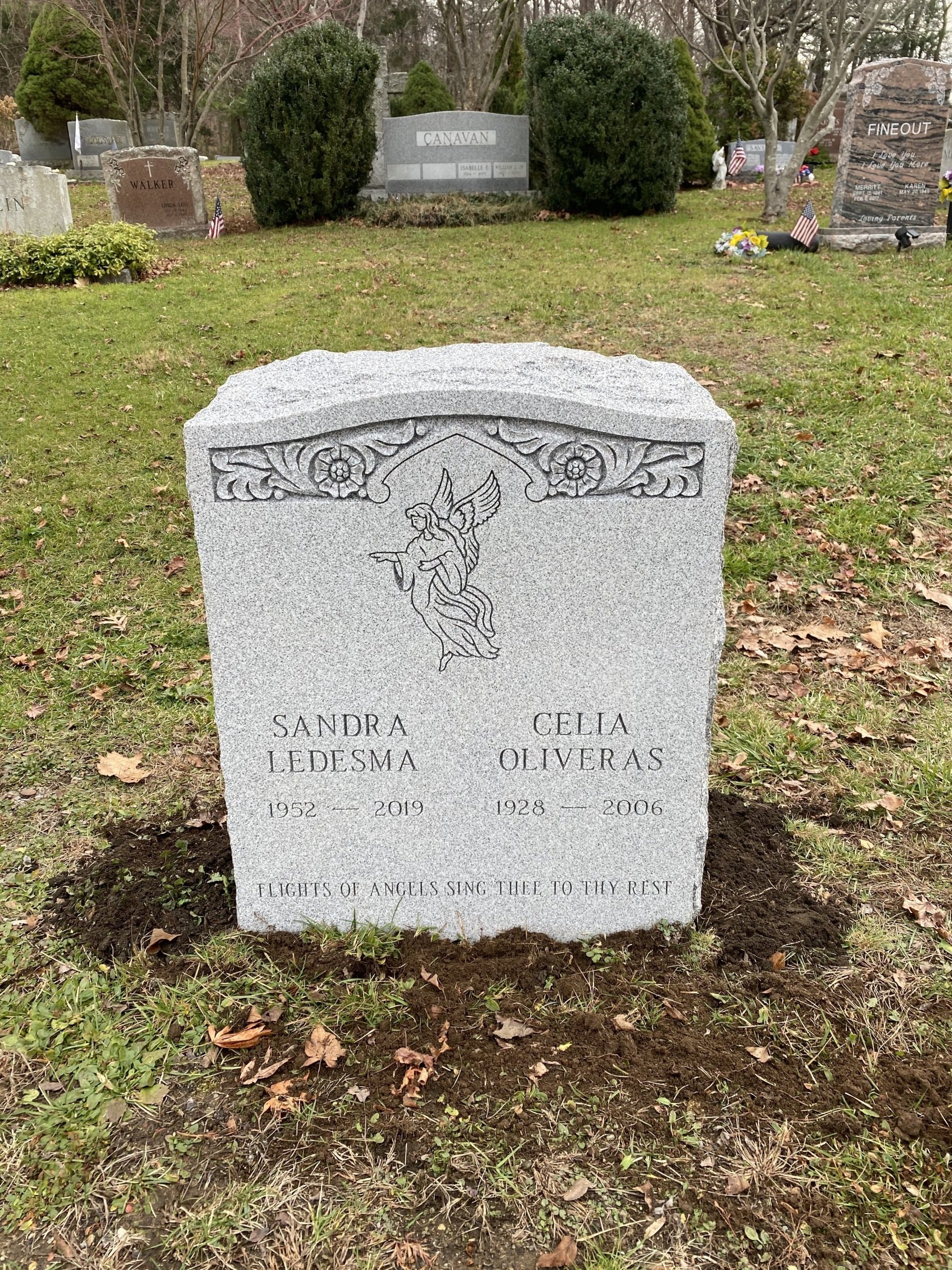 Christian Headstones | Bedford Village, NY | CJ Stones