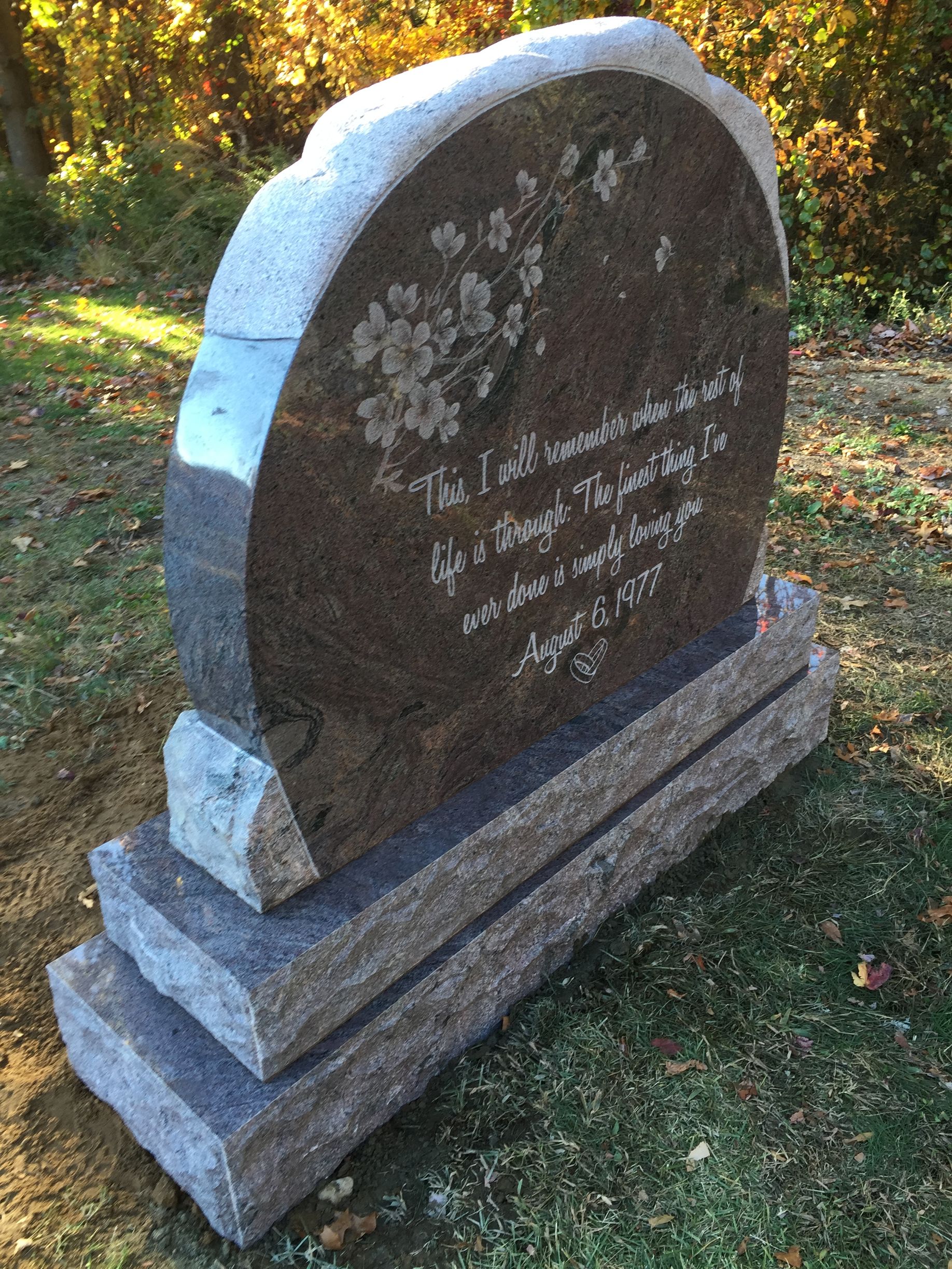 Contemporary Monuments | Westchester, NY | CJ Stones