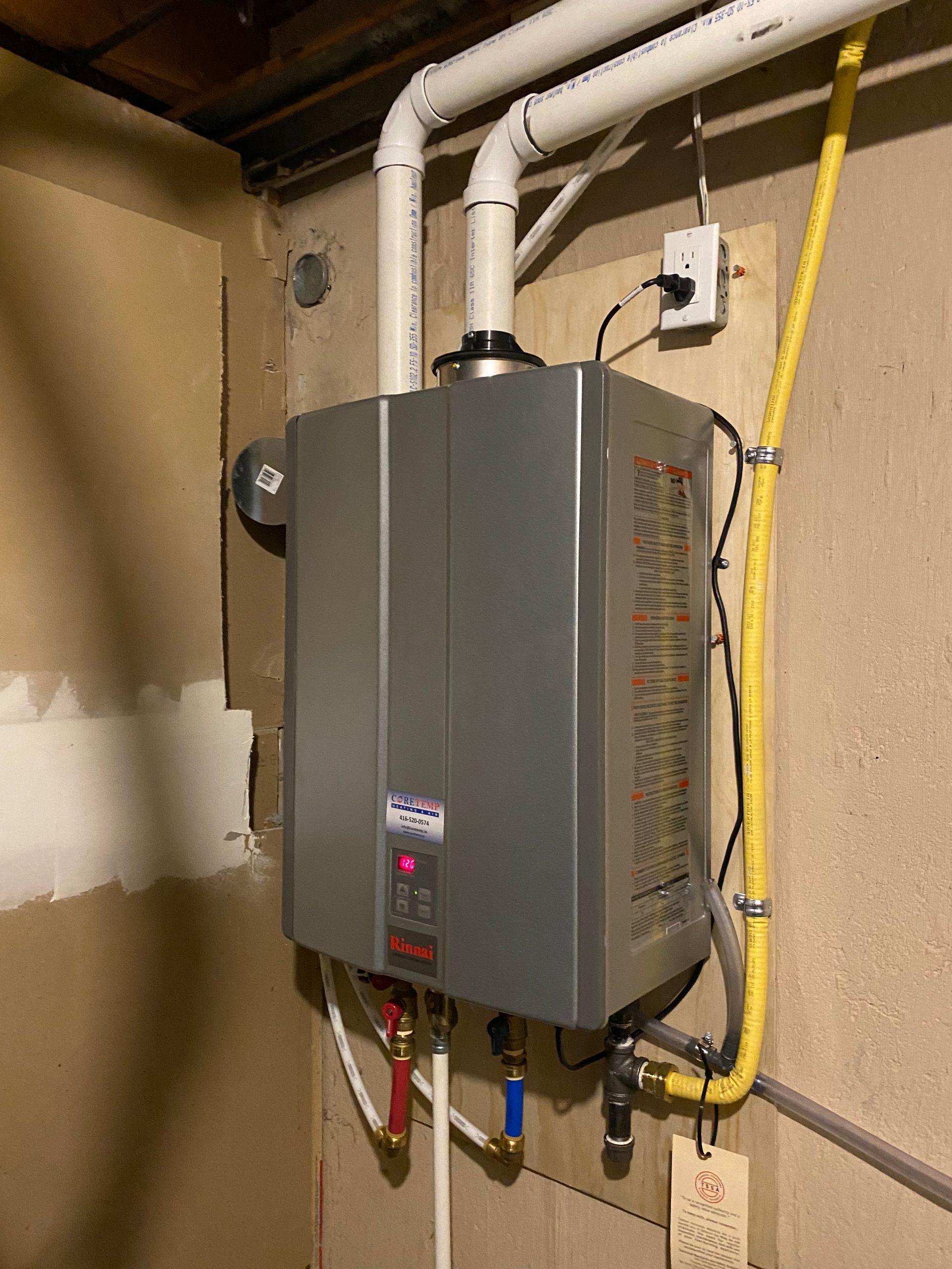 Tankless Hot Water Systems Mississauga | CoreTemp