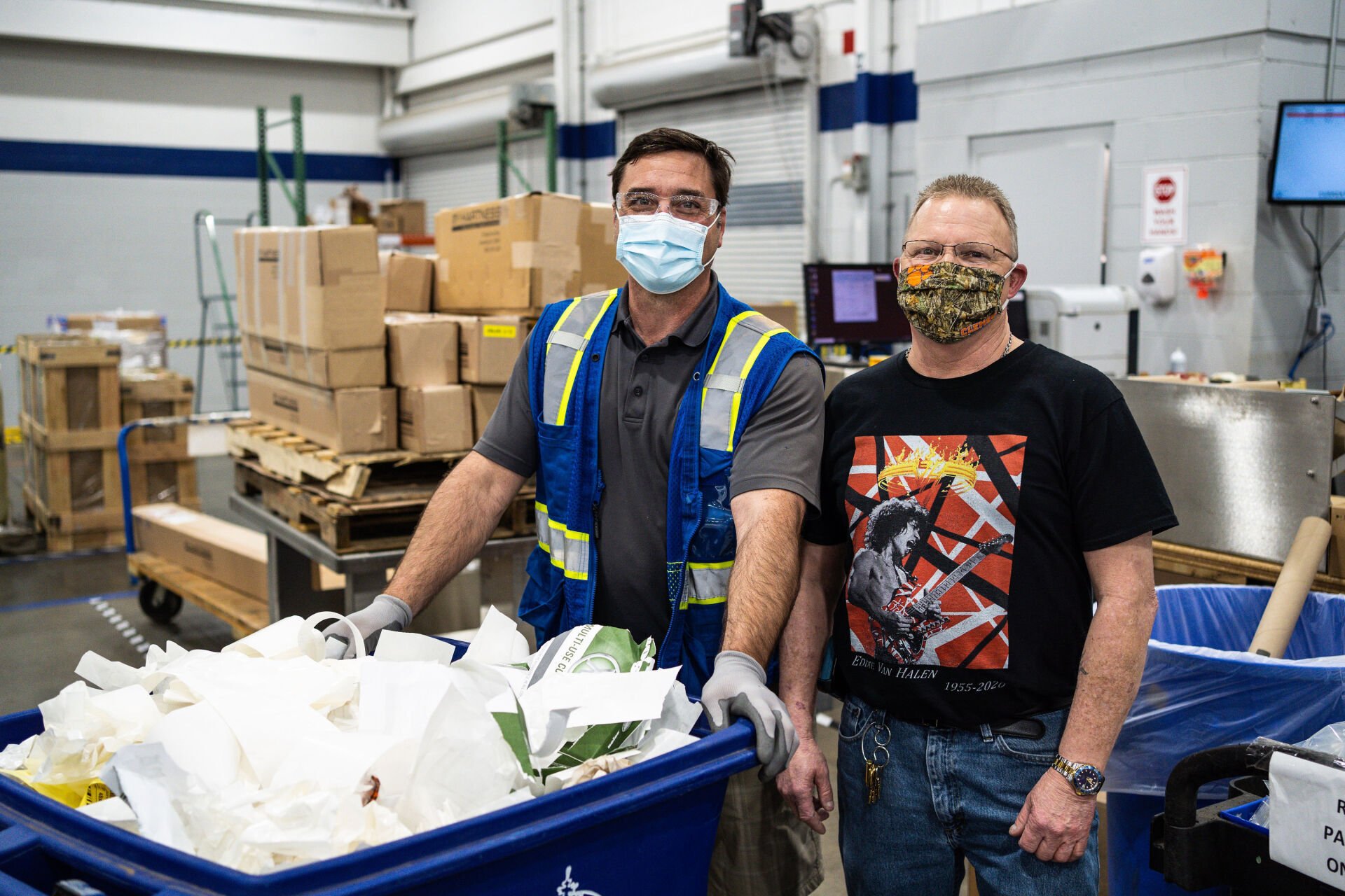 How do Recycling Centers Sort Through Different Recycling Types?