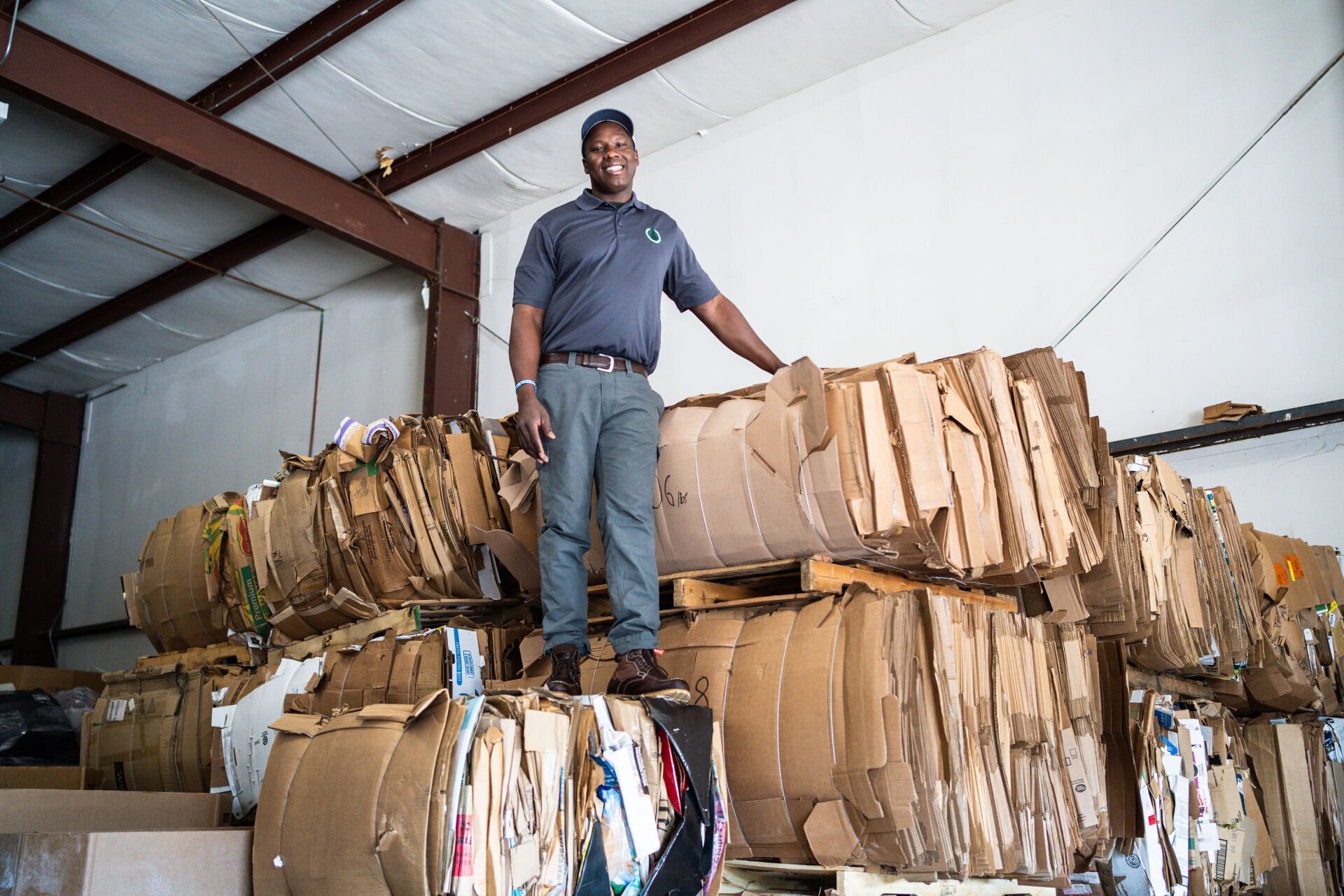 How do waste companies responsibly bury & manage incoming trash?