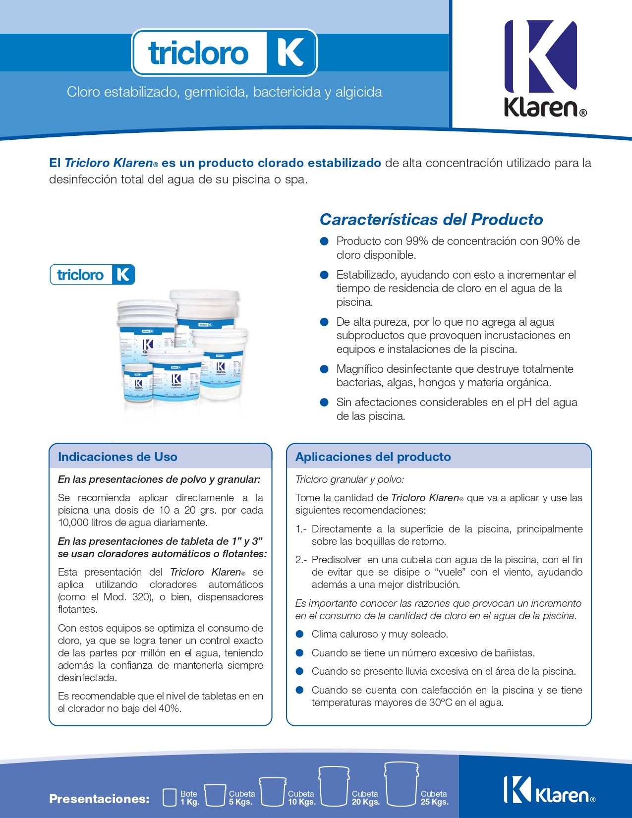 Conoce el Tricloro Klaren