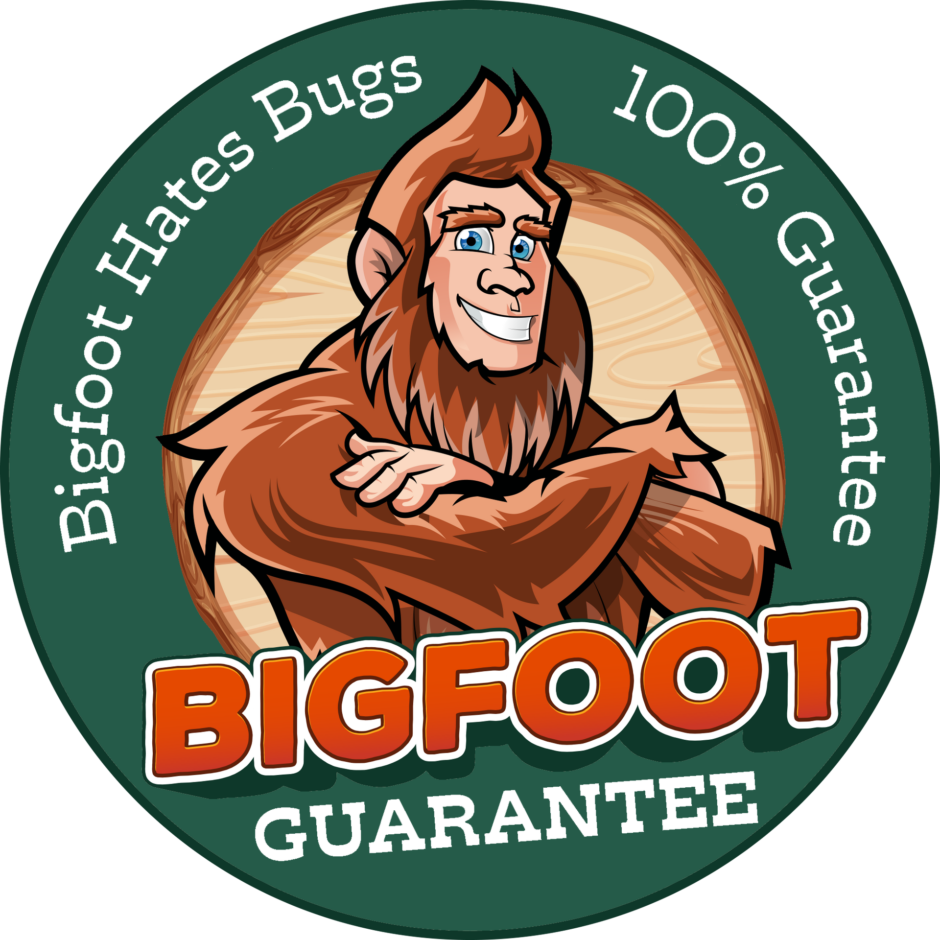 Bigfoot Hates Bugs Guarantee