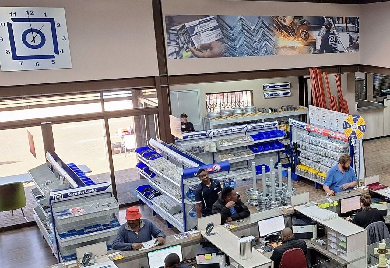 NJR Steel Potch Hardware Store Now Open!