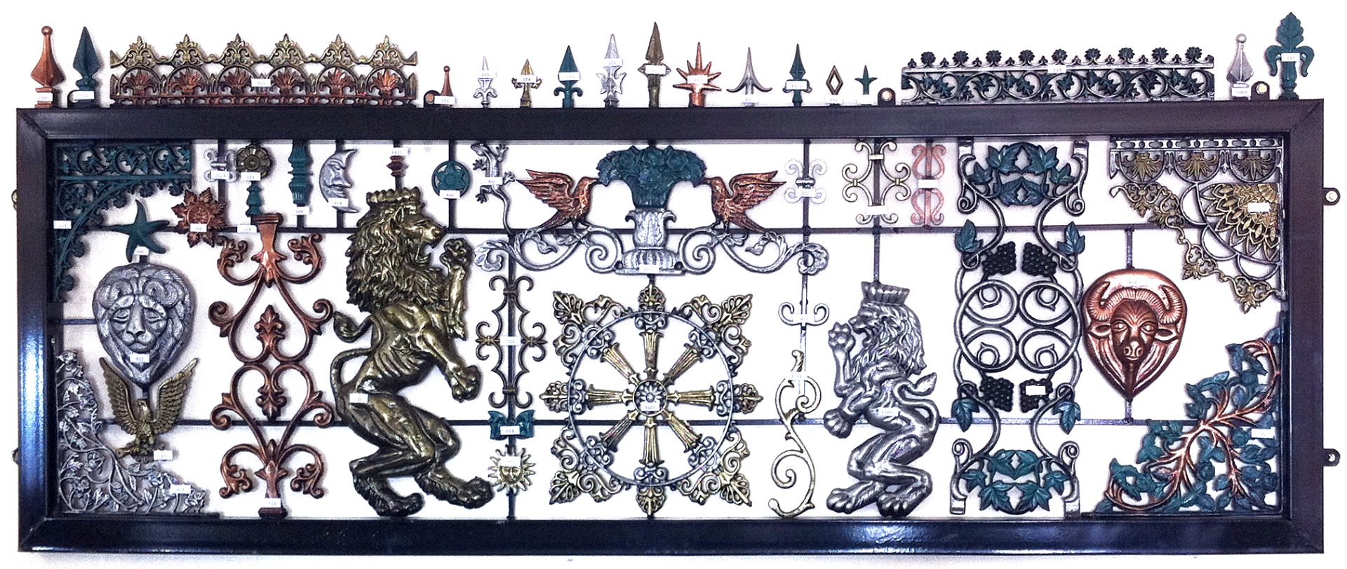 ORNAMENTAL CASTINGS & DECORATIVE MILD STEEL, TWISTED BAR