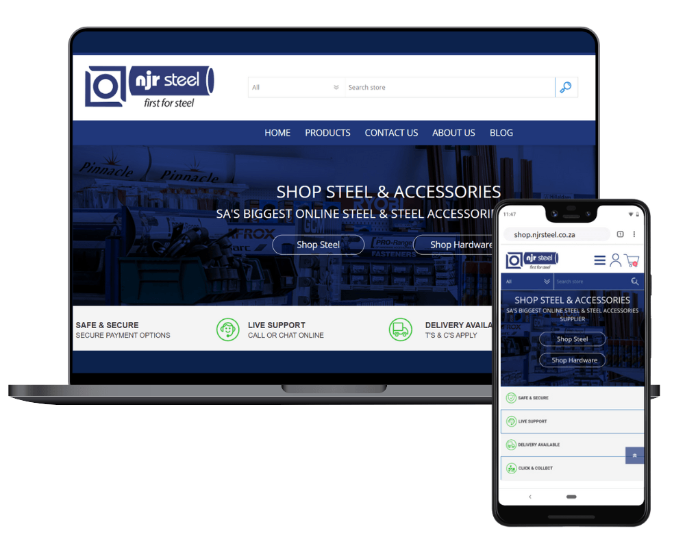 Contact Us | NJR Steel Rustenburg