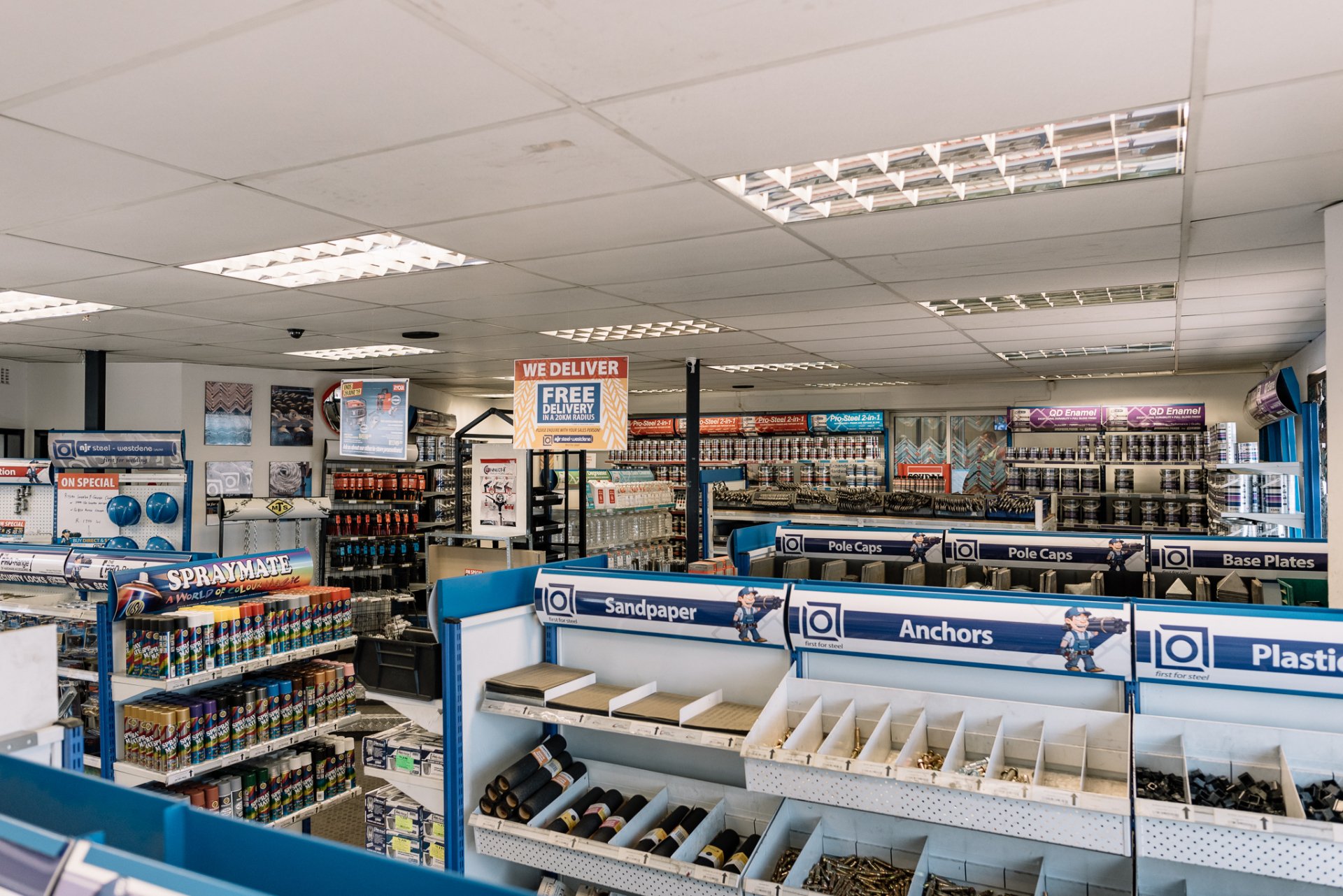 Shop Steel, Hardware & Industrial Paint at NJR Retail | Fully Stocked ...