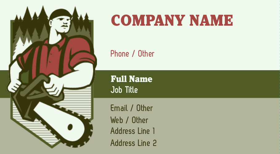 Free Landscaping Business Card Templates | VRDigs