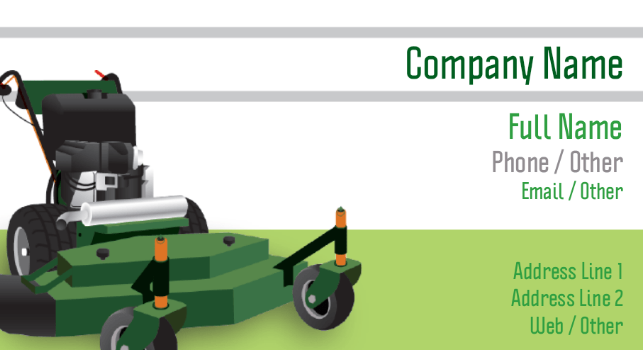 Free Landscaping Business Card Templates | VRDigs