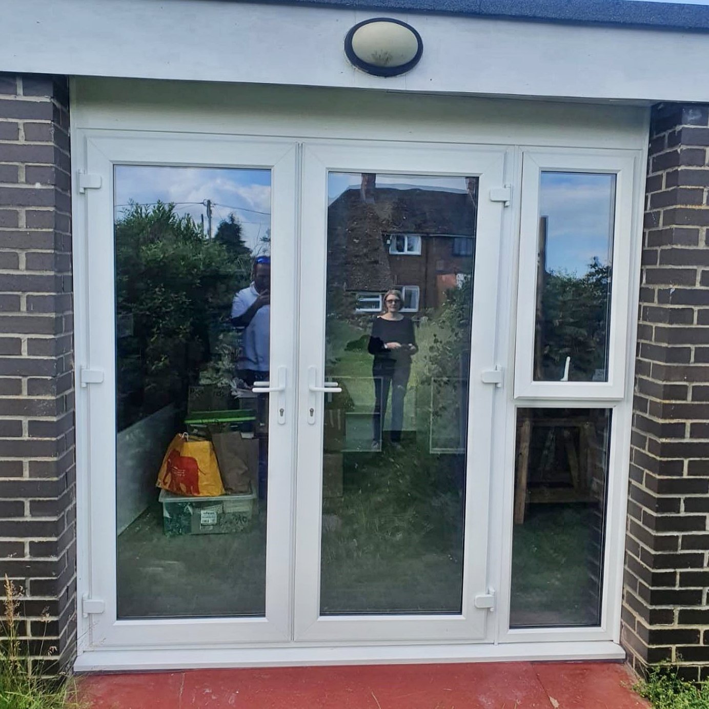 Photos of double glazed windows and external doors we have fitted