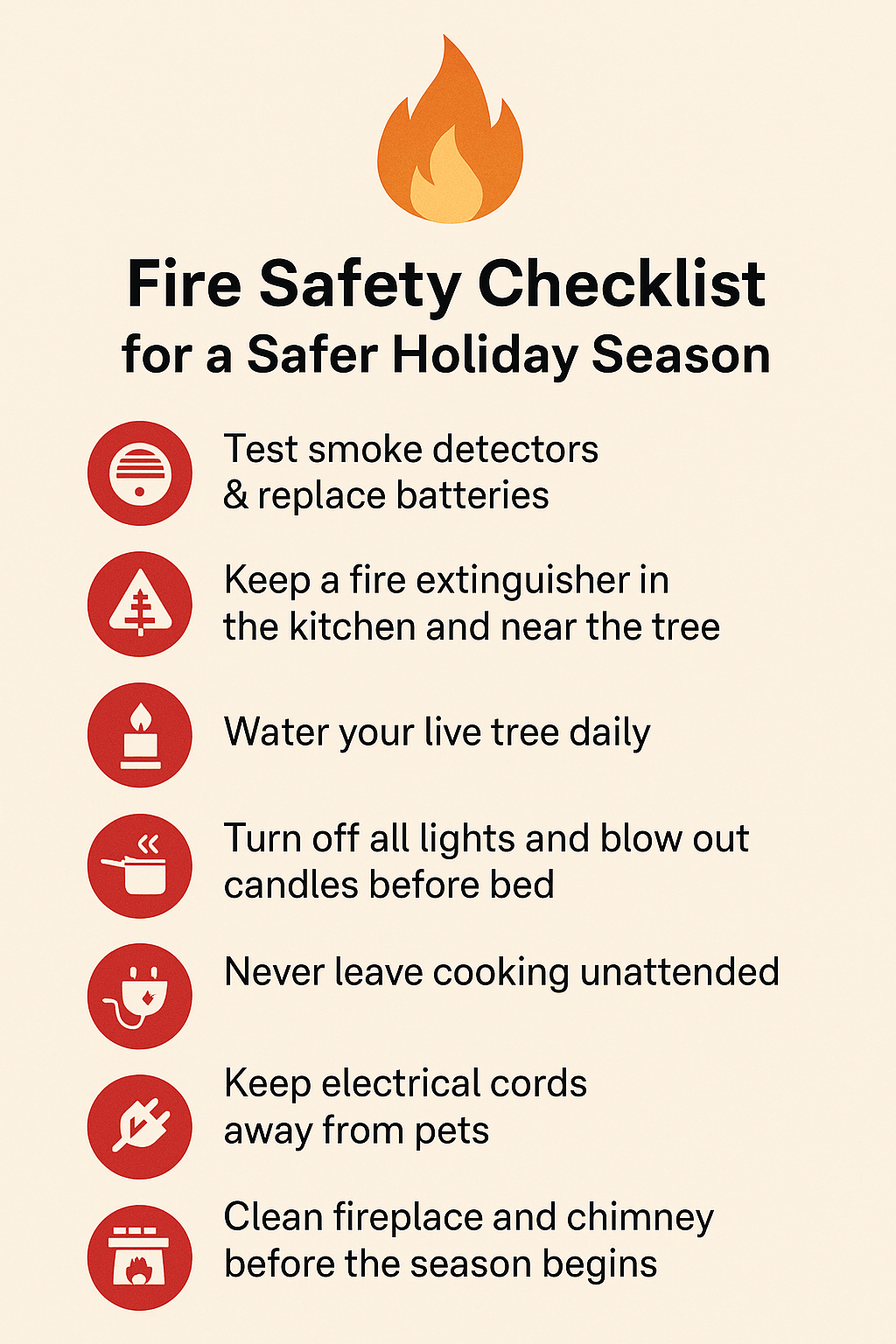 Holiday Fire Safety Tips for Northeast Ohio Homes