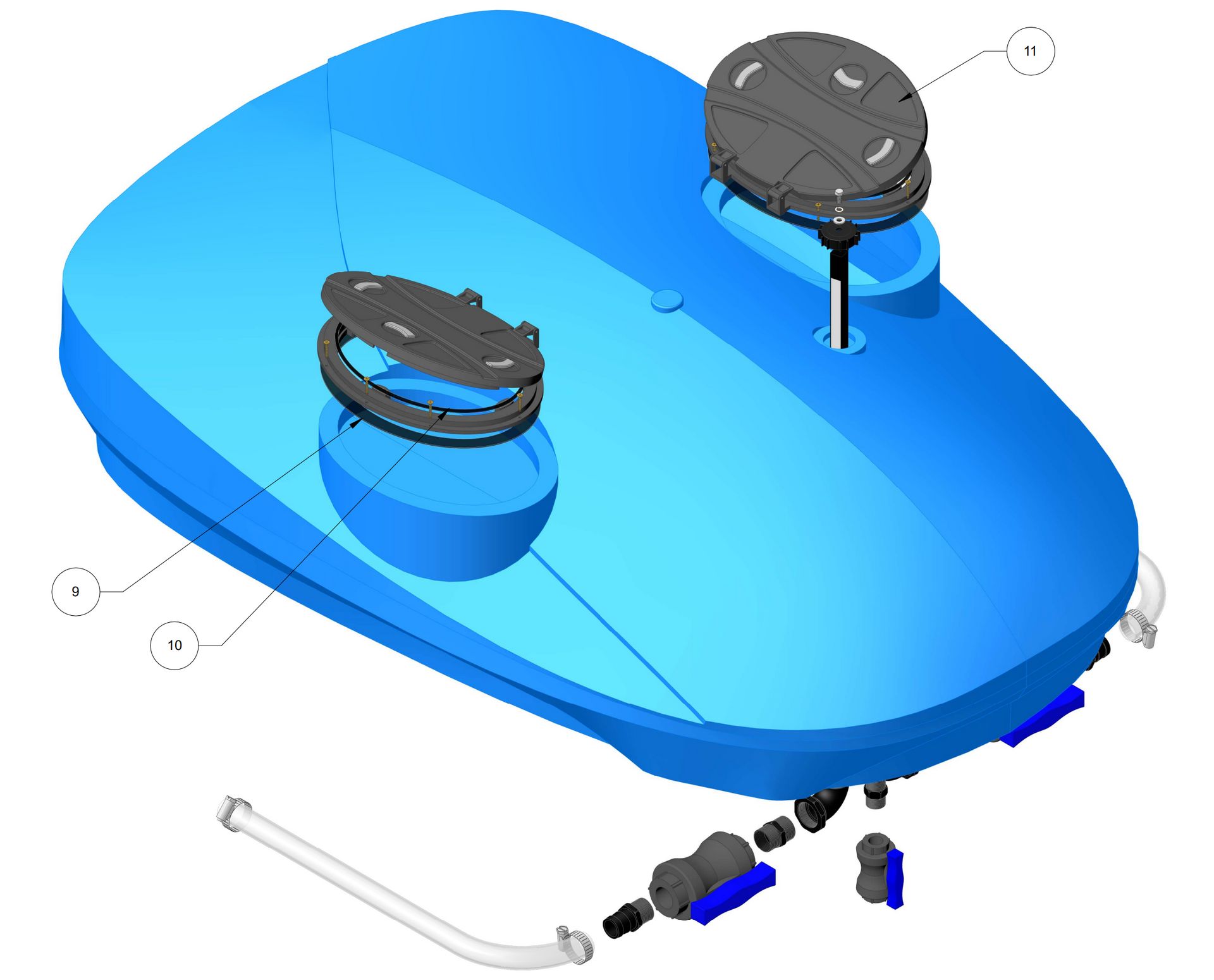 OT500L Tank
