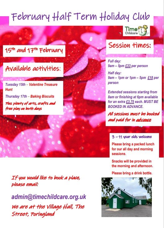 February Half Term Holiday Club