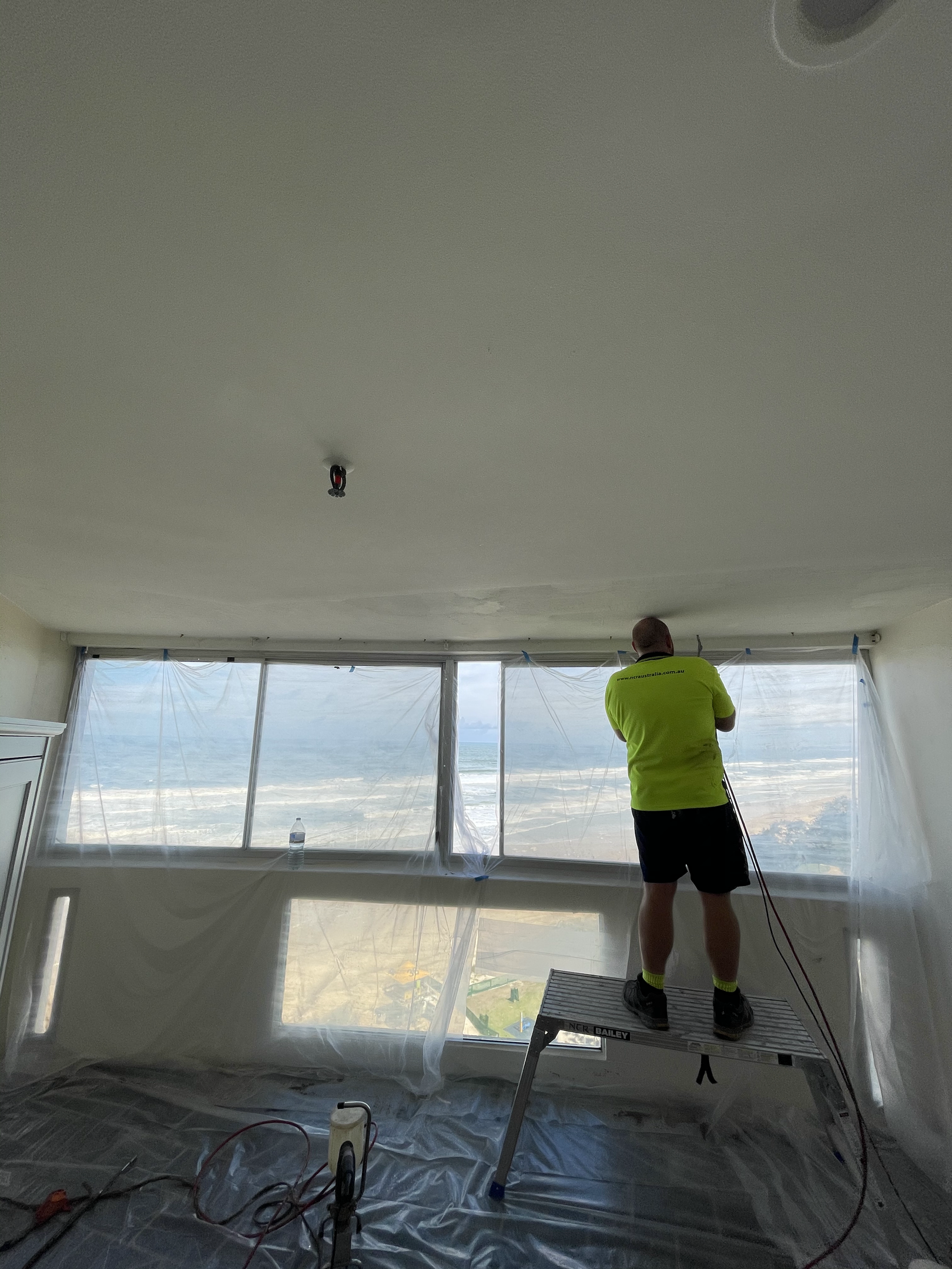 Leaking Window Rebate Waterproofing Injection Works.