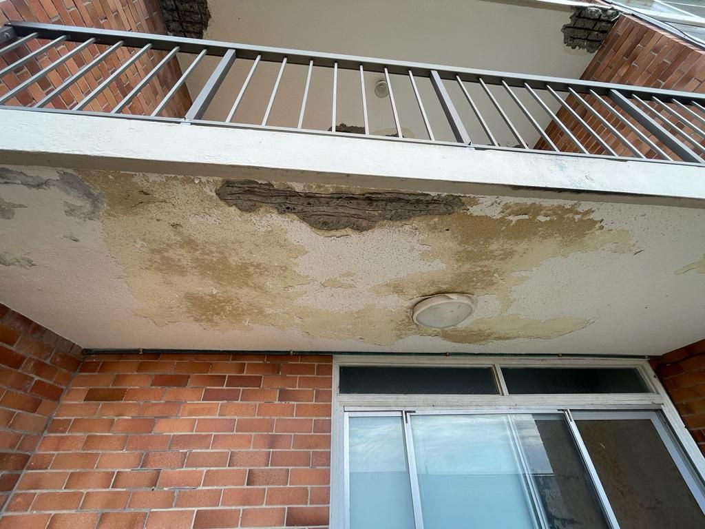 BALCONY SOFFIT CONCRETE SPALLING REPAIRS