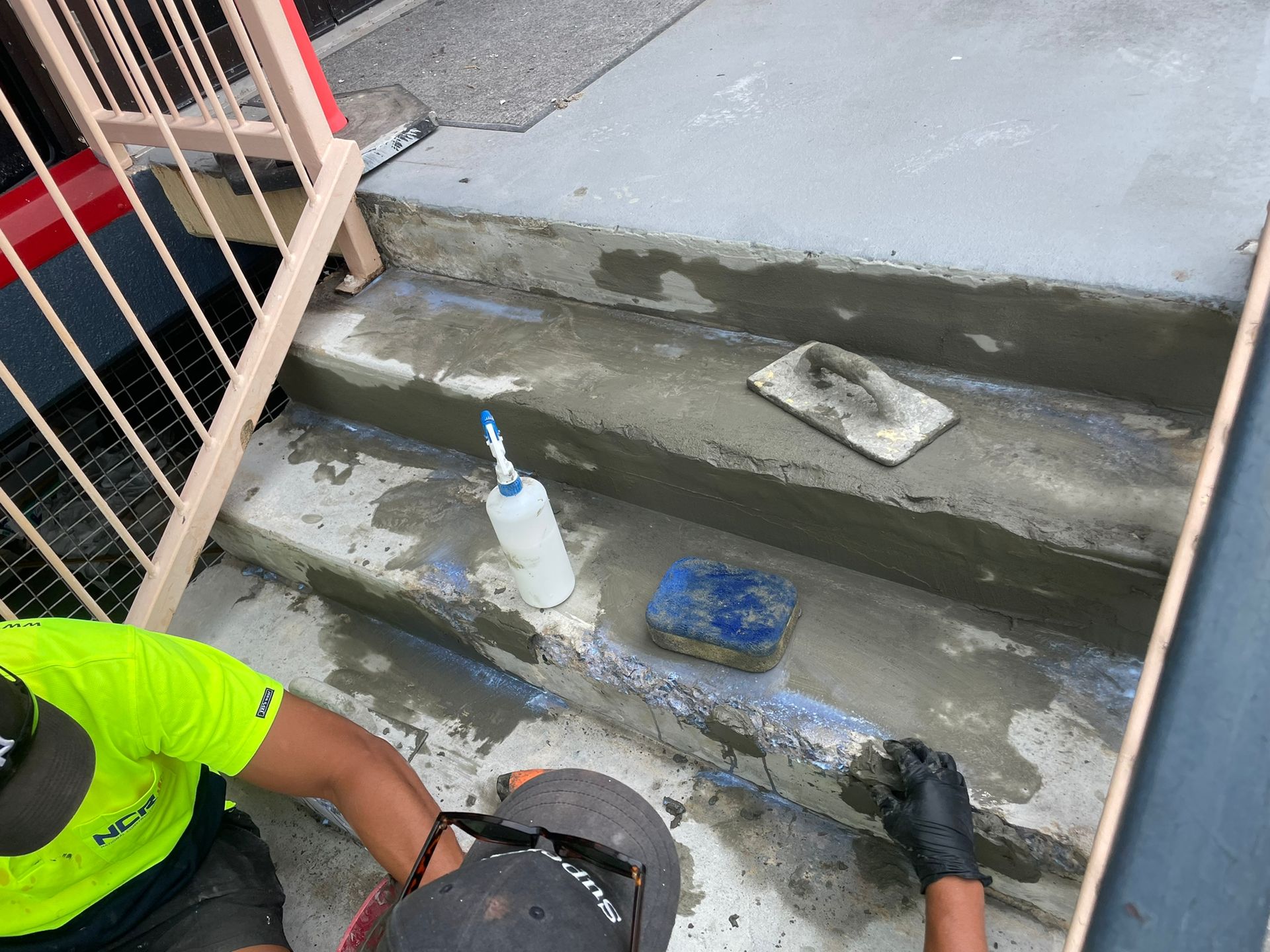 CONCRETE STAIRCASE REPAIRS AT A BURLEIGH WATERS SCHOOL