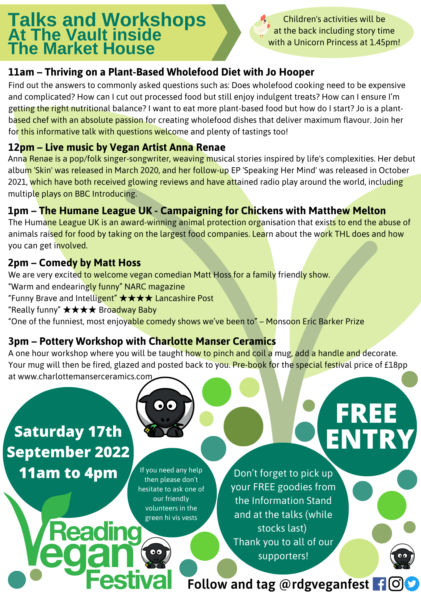 Sparkle Vegan Events