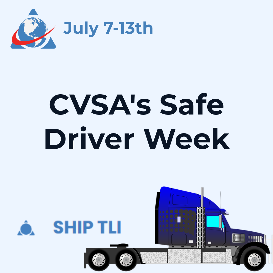 CVSA's Operation Safe Driver Week is Scheduled for July 7-13
