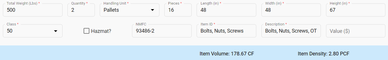 NMFC Classification for LTL Shipping - Shipper Guide
