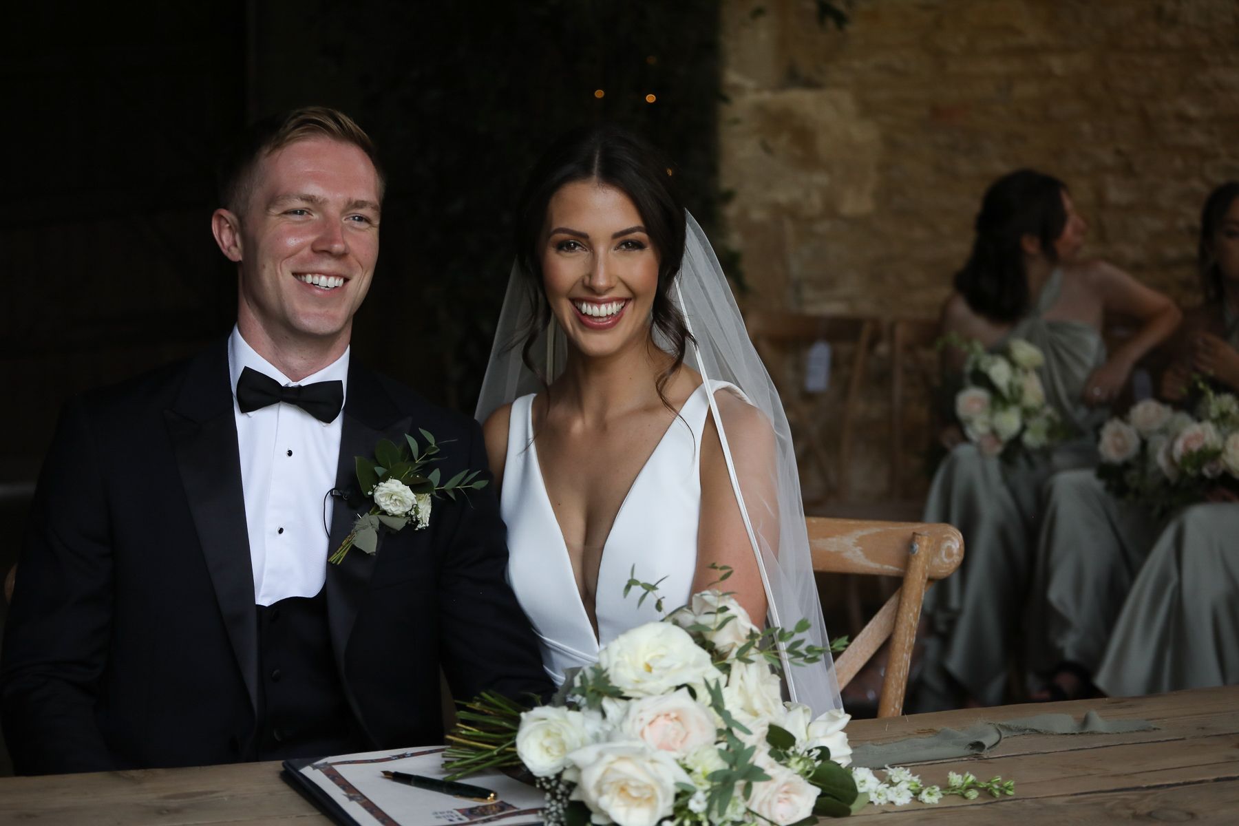 Becca and Tom's Summer Wedding at Cripps Stone Barn