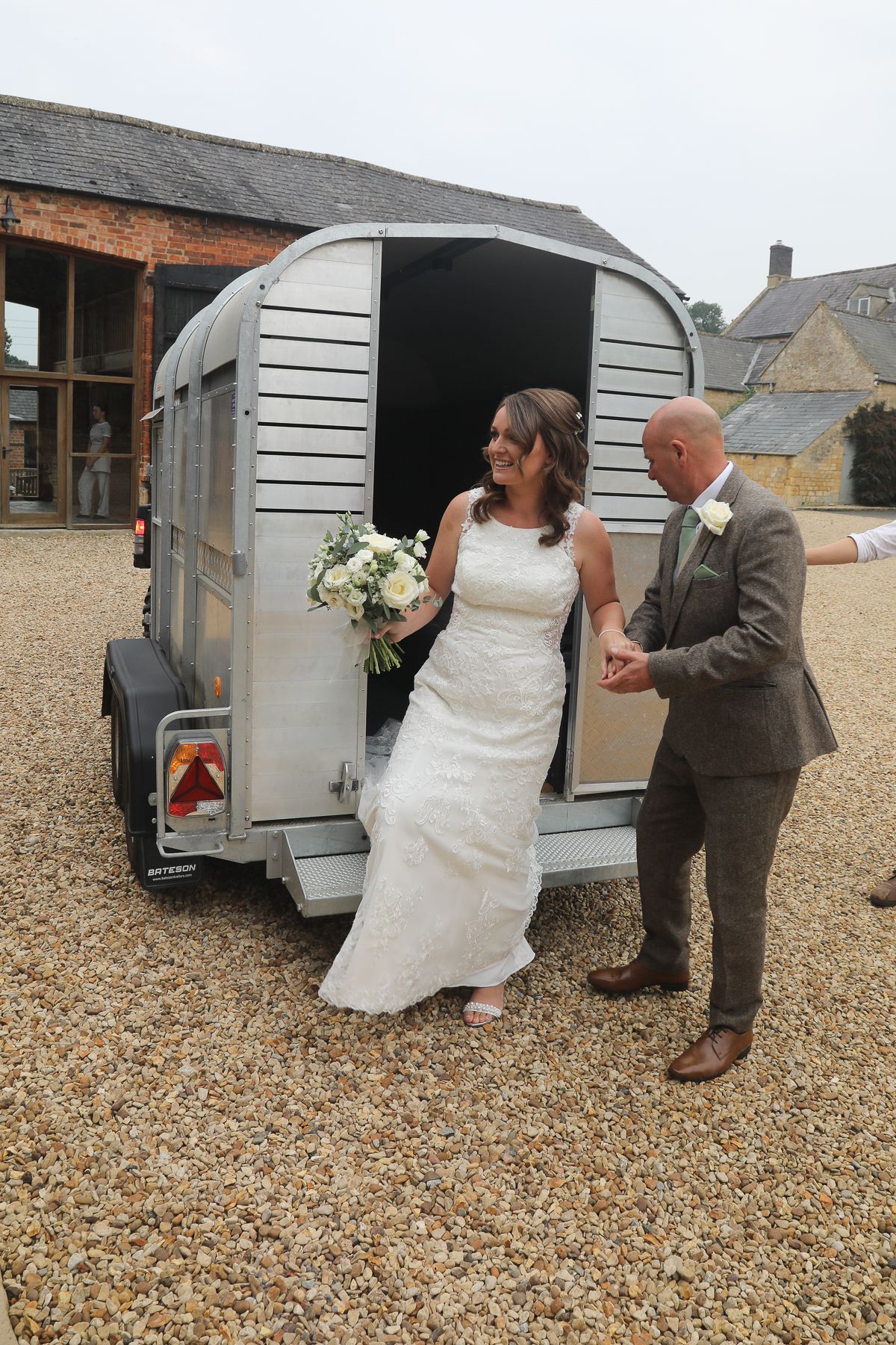 Leigh & Sam's Cotswold Wedding at Mickleton Hills Farm