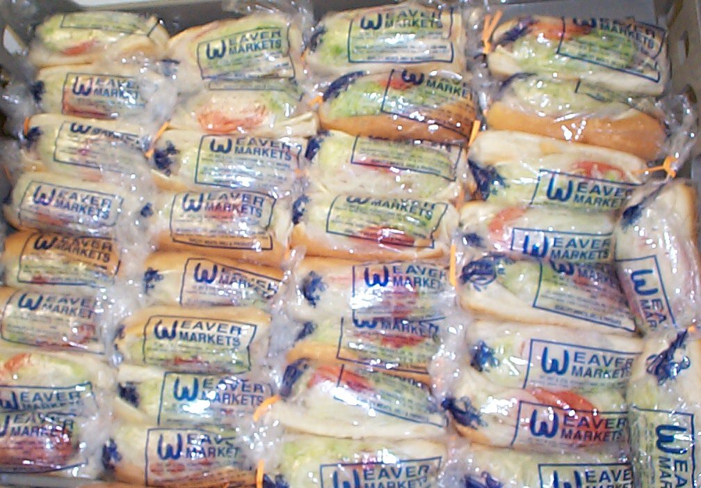 Fundraising Subs - Weaver Markets Adamstown PA