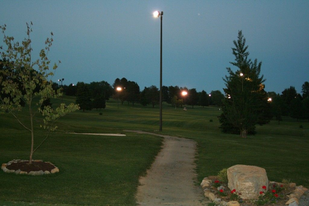 Illuminated Golf Course | Manor Valley Golf Course