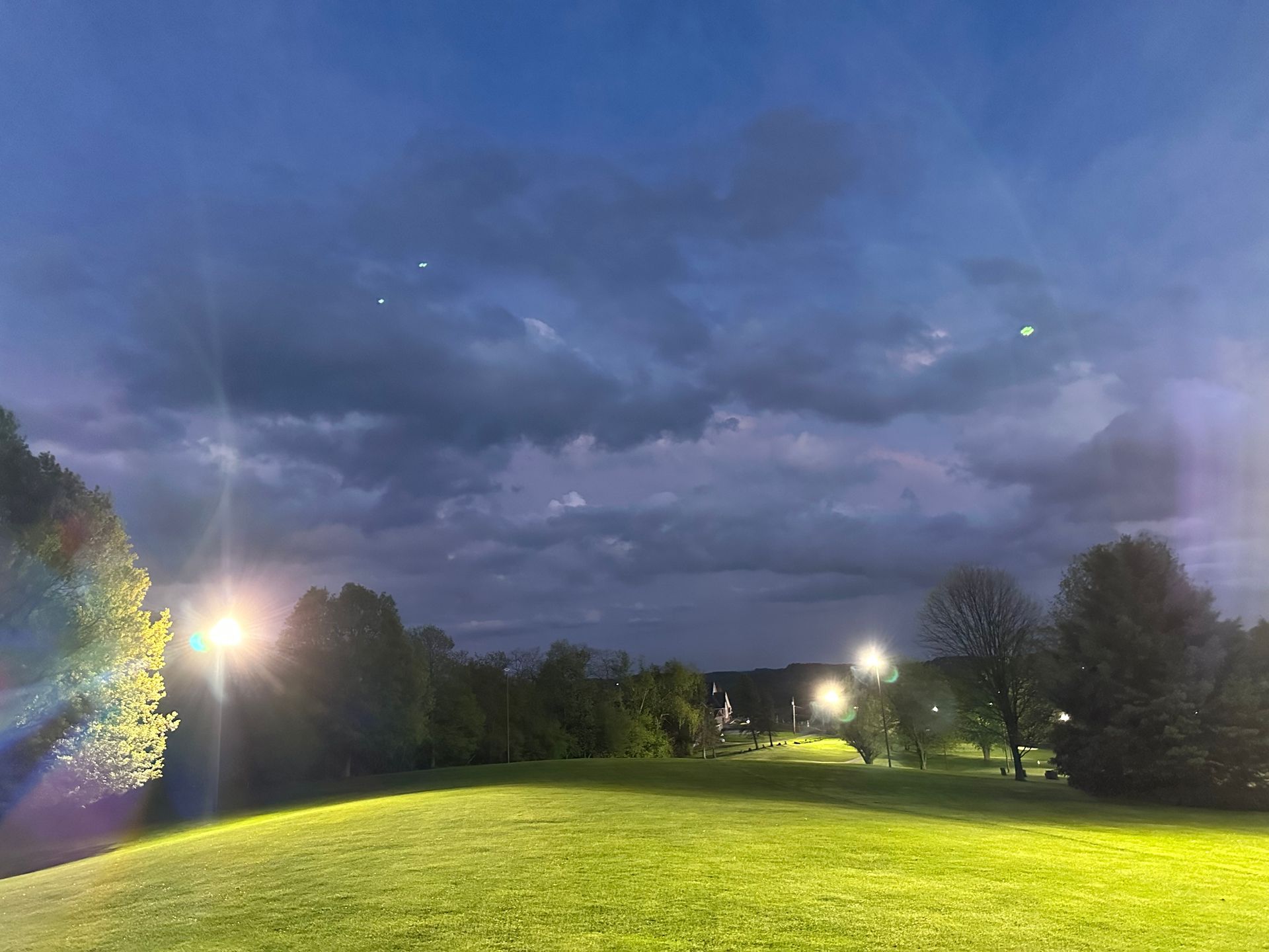 Illuminated Golf Course | Manor Valley Golf Course