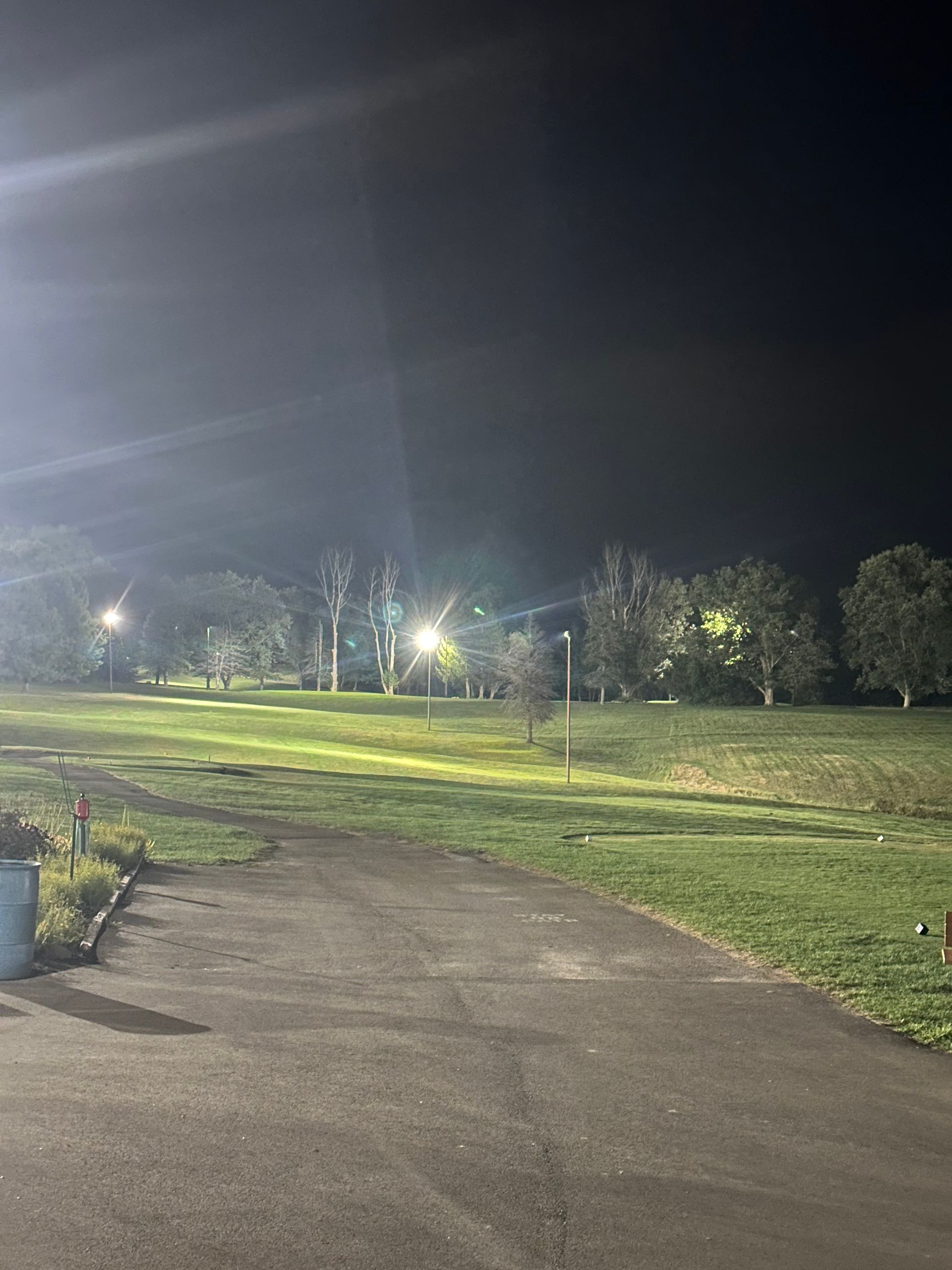 Illuminated Golf Course | Manor Valley Golf Course