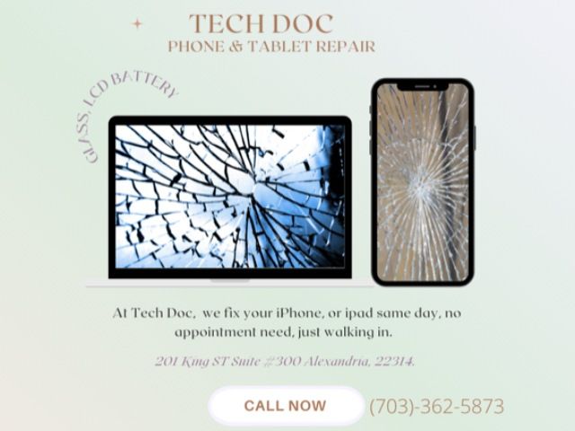 Electronic Repair Services | Alexandria, VA | Tech Doc
