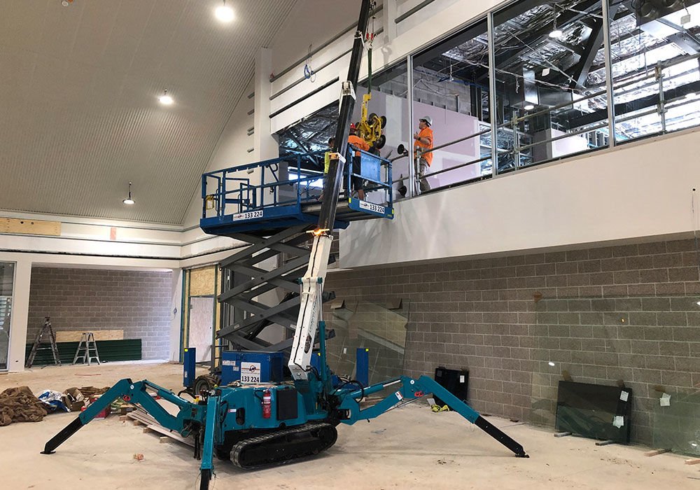 Mini and Spider Cranes - the versatile option in crane hire