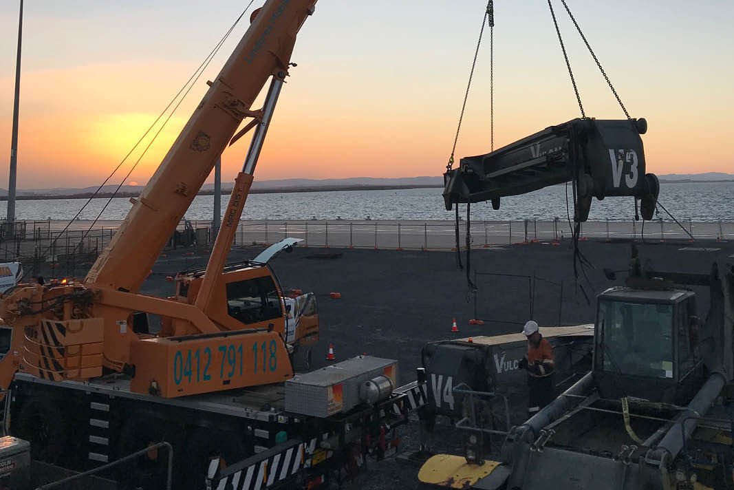 The Concept Of A Crane Lift Study