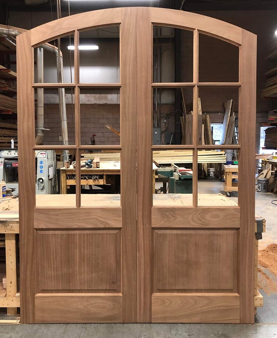 Arched and Round Top Custom Wood Doors | Phirst and Lassing Doors