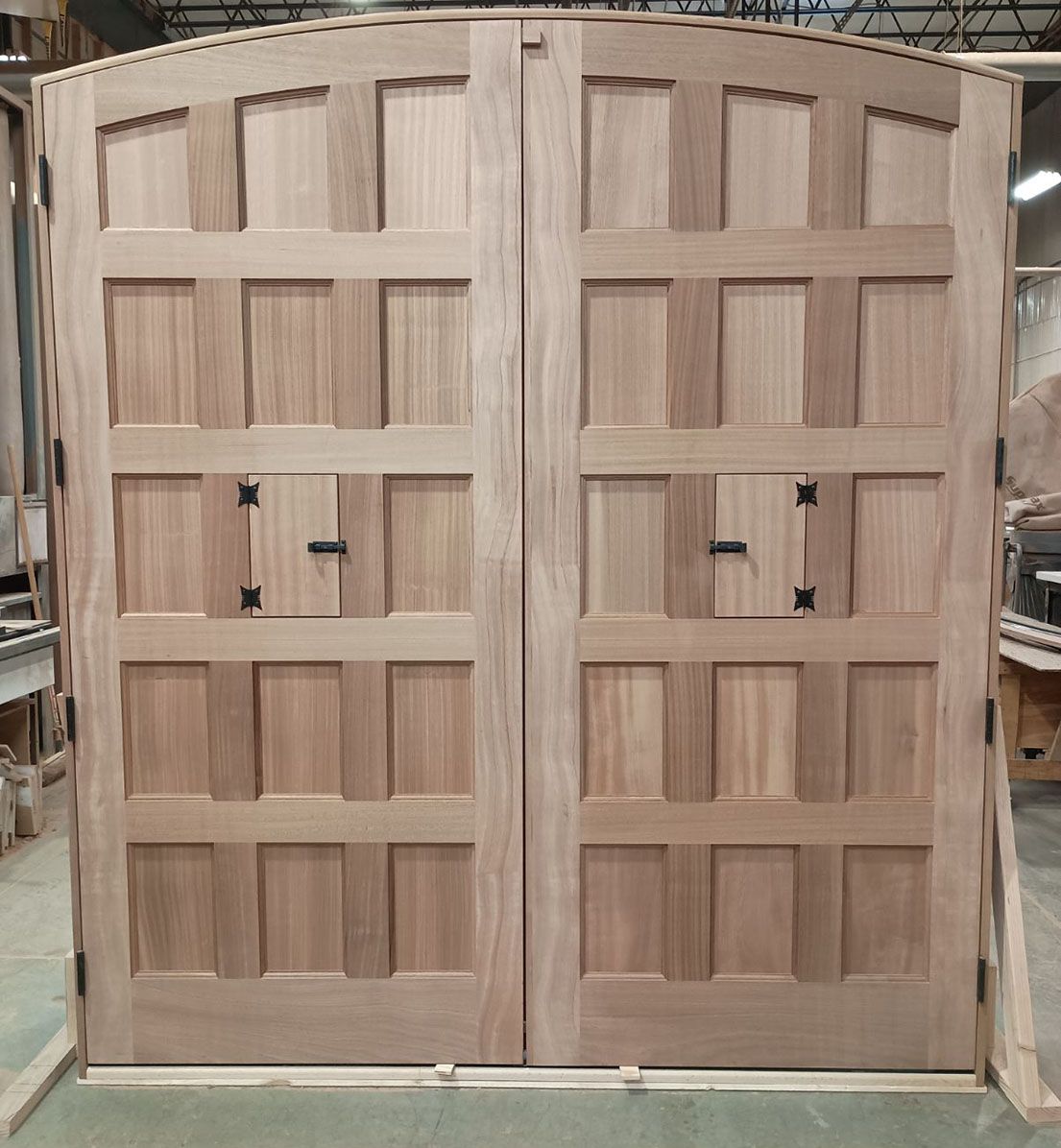 Arched and Round Top Custom Wood Doors | Phirst and Lassing Doors