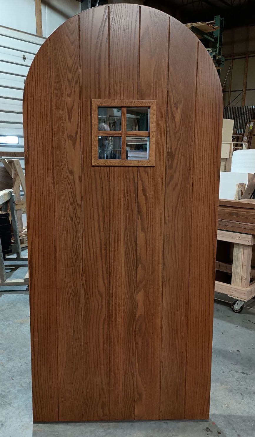 Arched and Round Top Custom Wood Doors | Phirst and Lassing Doors