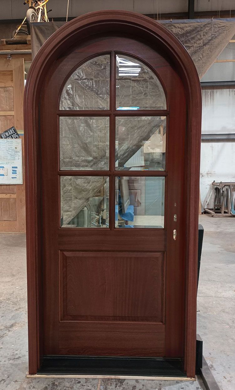 Arched and Round Top Custom Wood Doors | Phirst and Lassing Doors