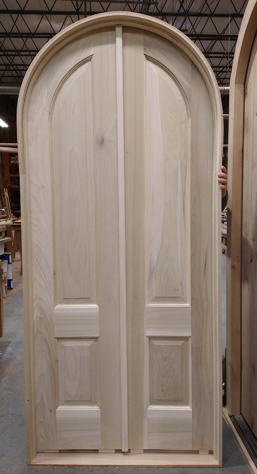 Arched and Round Top Custom Wood Doors | Phirst and Lassing Doors