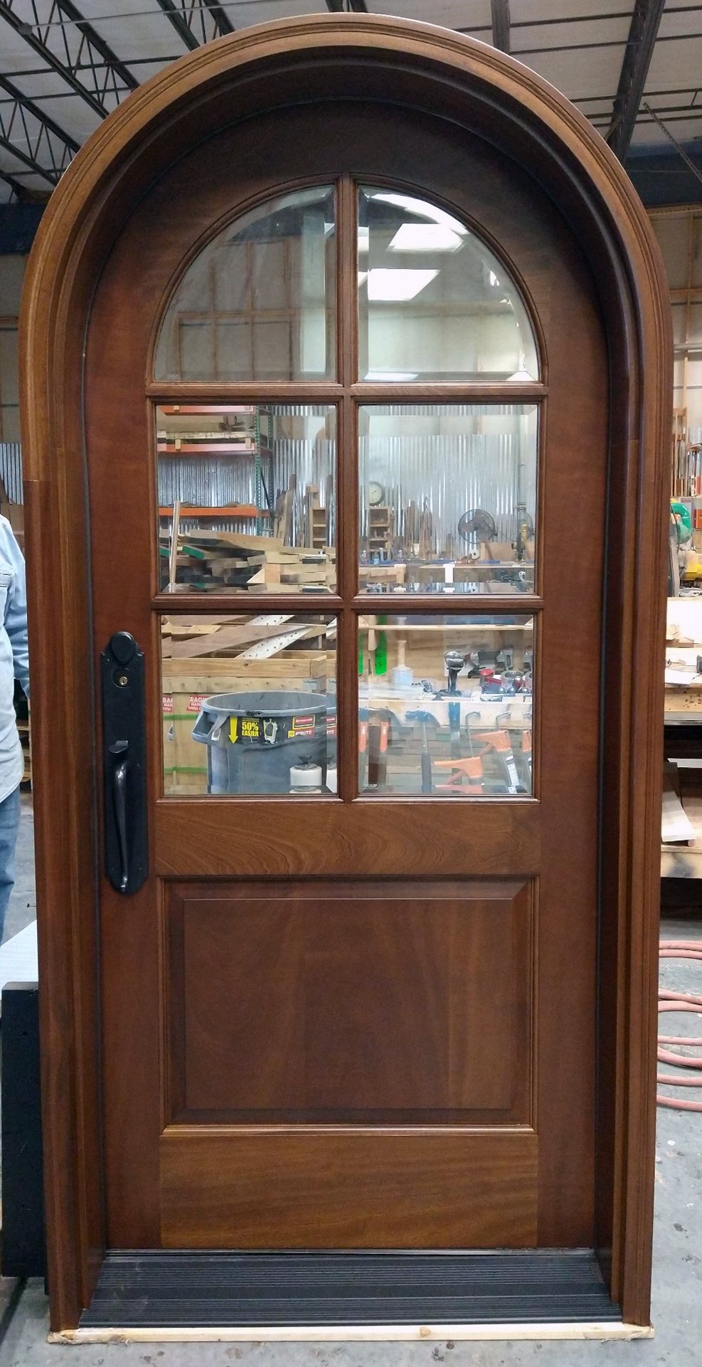 Arched and Round Top Custom Wood Doors | Phirst and Lassing Doors