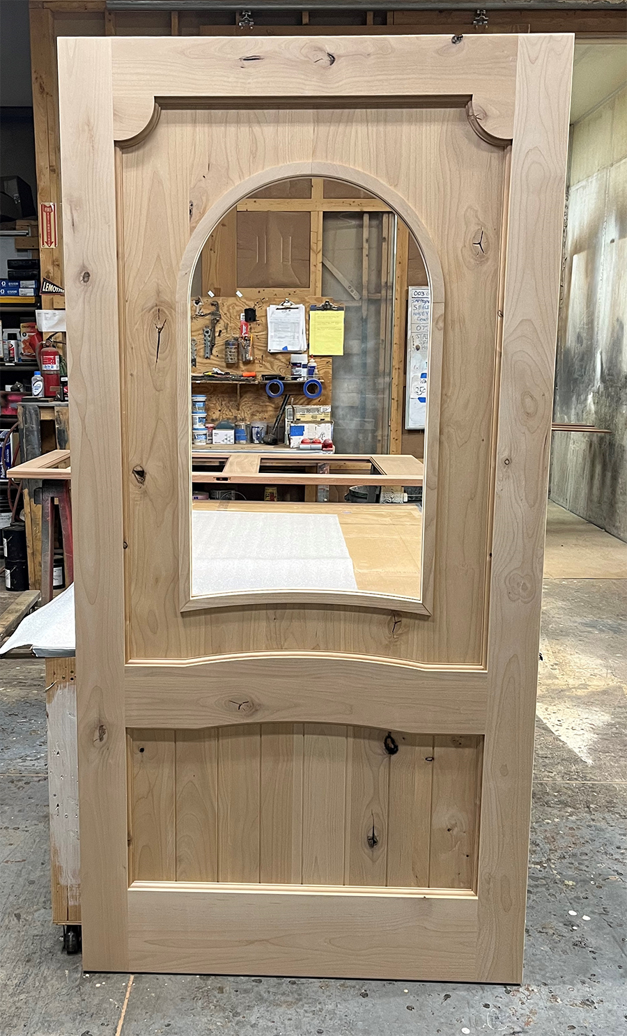 Arched and Round Top Custom Wood Doors | Phirst and Lassing Doors