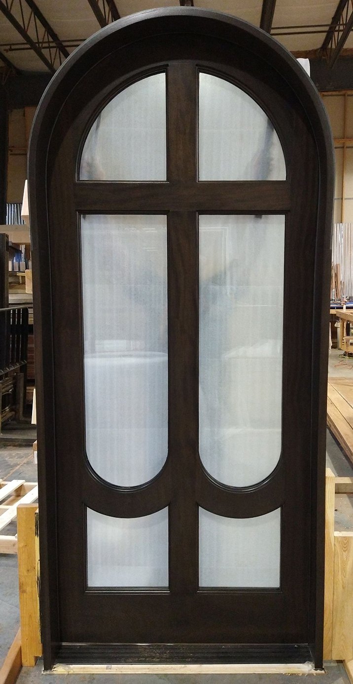 Arched and Round Top Custom Wood Doors | Phirst and Lassing Doors