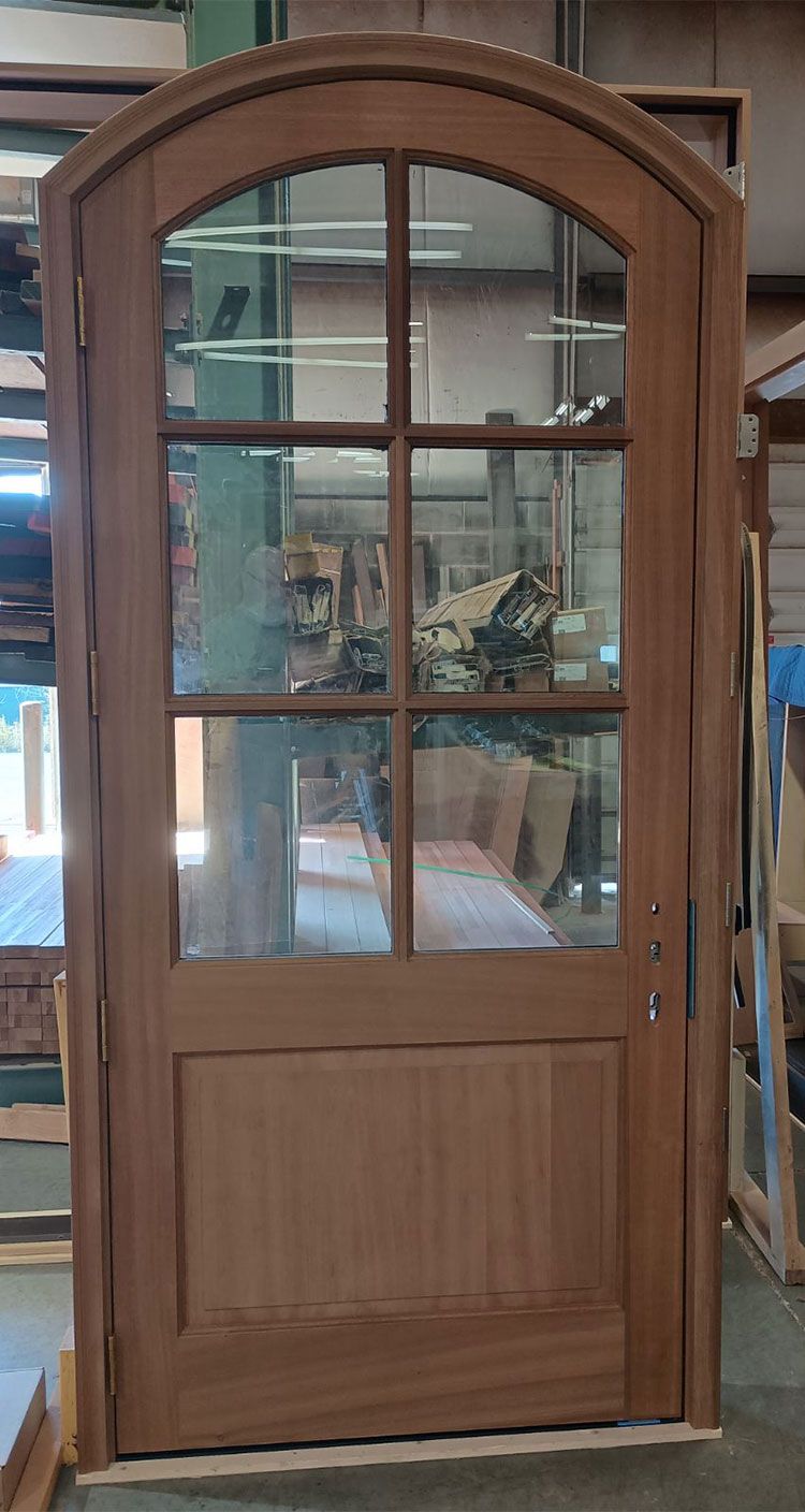 Arched and Round Top Custom Wood Doors | Phirst and Lassing Doors