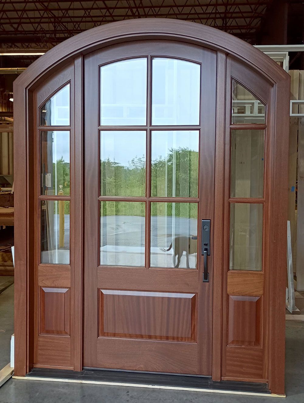 Arched and Round Top Custom Wood Doors | Phirst and Lassing Doors
