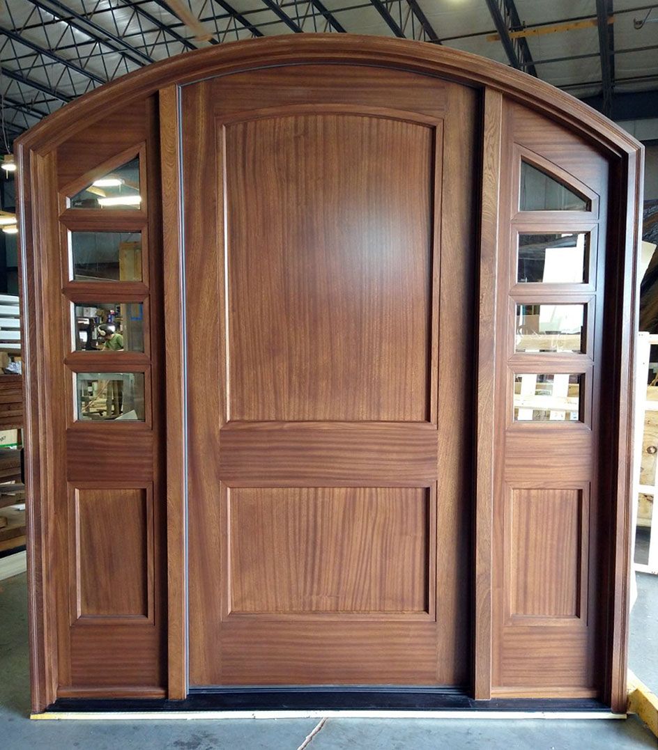 Arched and Round Top Custom Wood Doors | Phirst and Lassing Doors