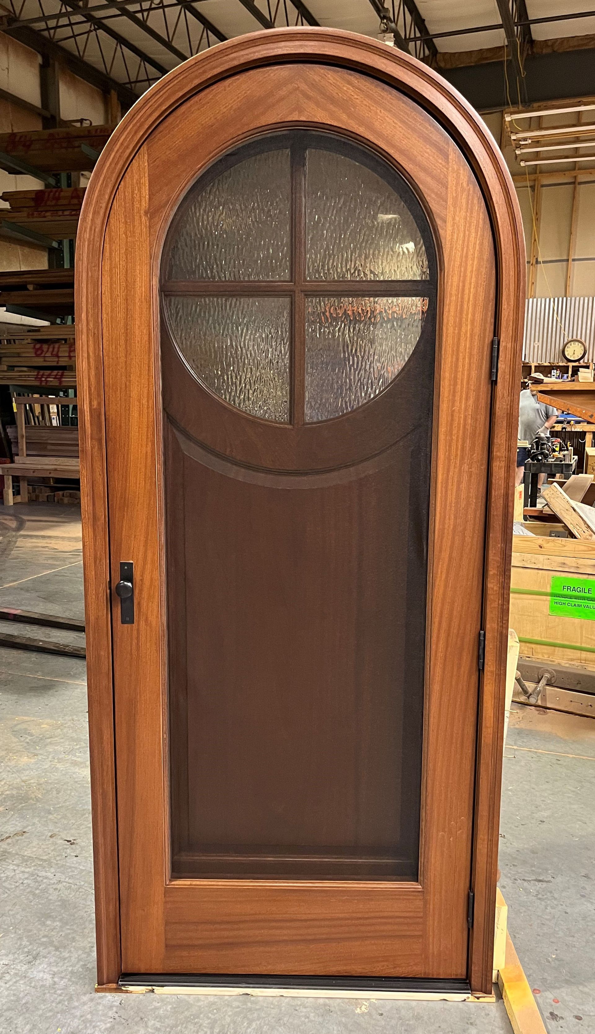 Arched and Round Top Custom Wood Doors | Phirst and Lassing Doors