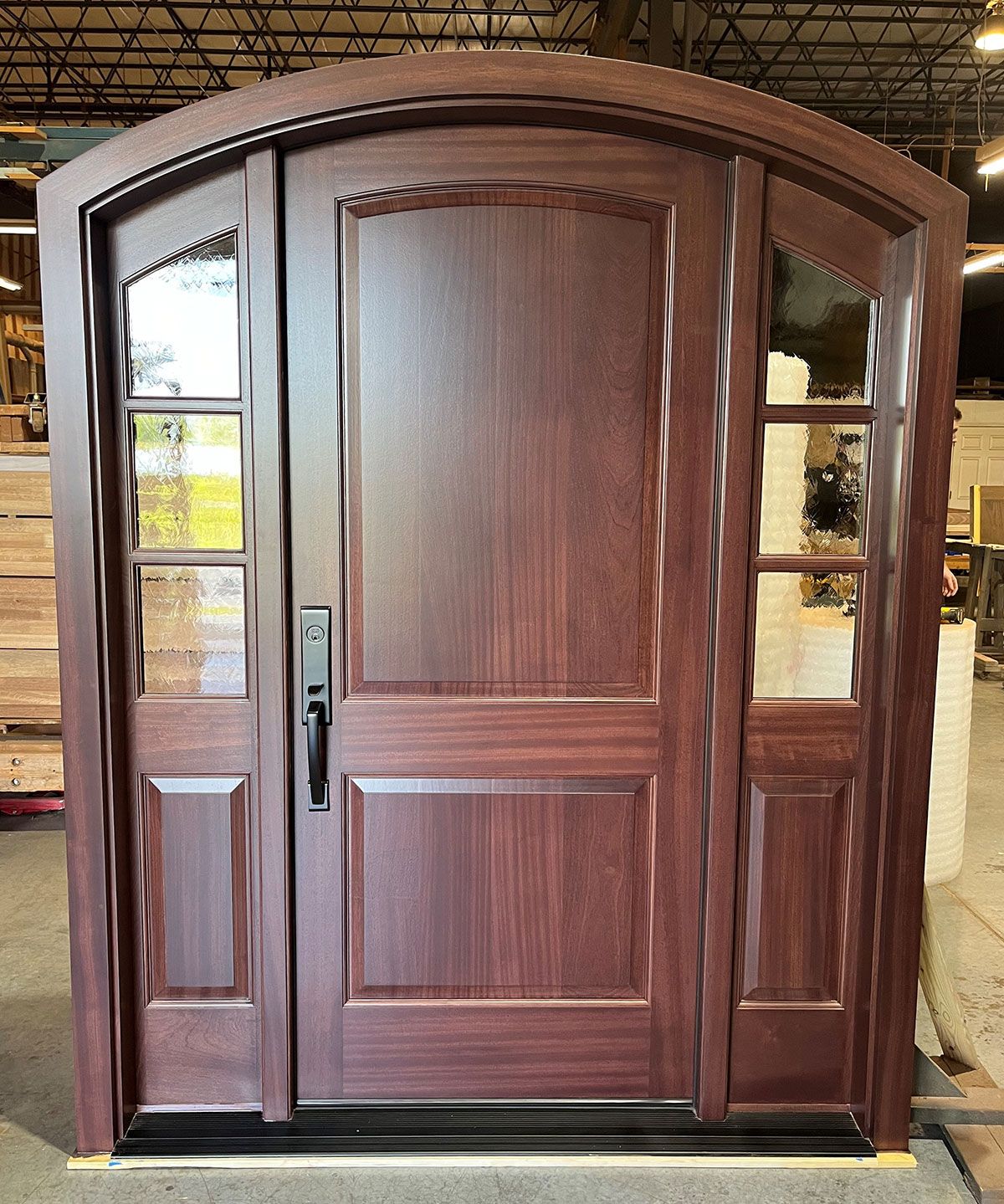 Arched and Round Top Custom Wood Doors | Phirst and Lassing Doors