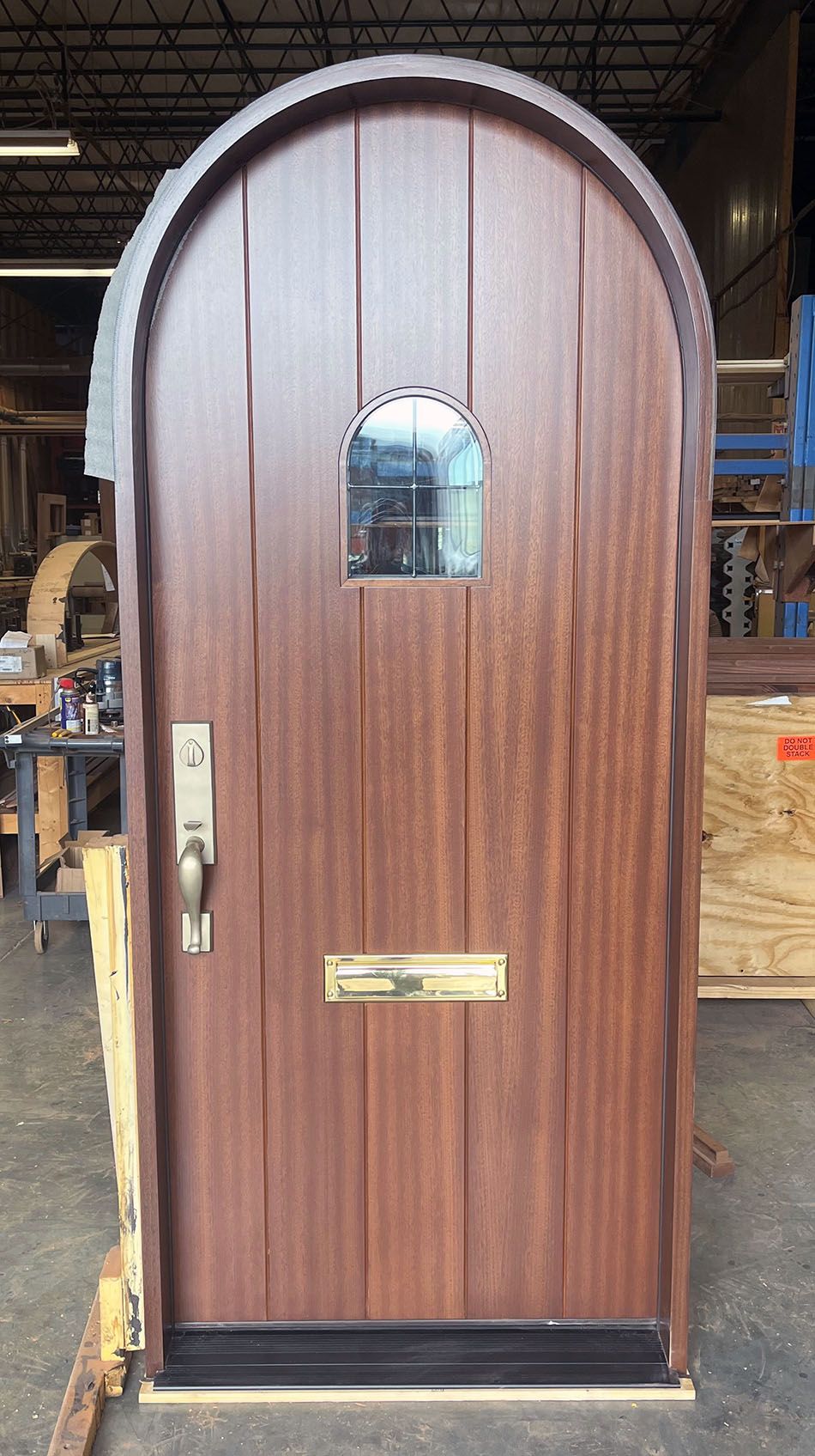 Arched and Round Top Custom Wood Doors | Phirst and Lassing Doors